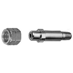 CGA-677 Nut, Stainless Steel, 1.035" -14 NGO, Female LH Thread ...