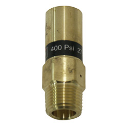1/2" 400 PSI Safety Pressure Relief Valve - Ratermann Manufacturing Inc