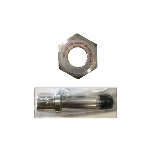 Cylinder Inlet Connection, CGA 718 1/4" Male NPT Stainless Steel ...